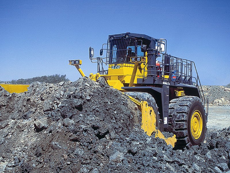 Колесный бульдозер Komatsu WD900: купить на Komek.ru