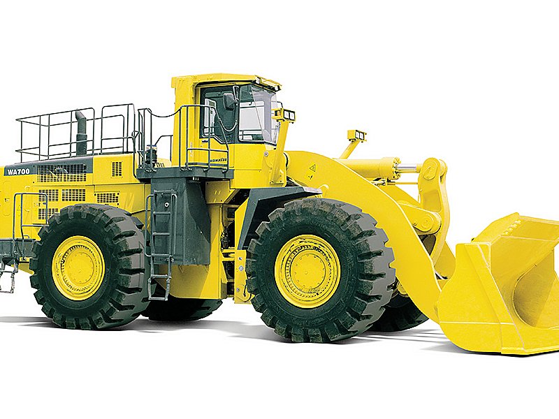 Колесный фронтальный погрузчик Komatsu WA700-3: купить на Komek.ru